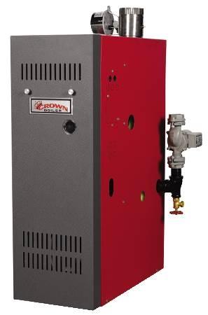 Crown Boiler AWR038BLT3SU1 — 38,000 BTU/h, 84.0% AFUE, Gas, Boiler