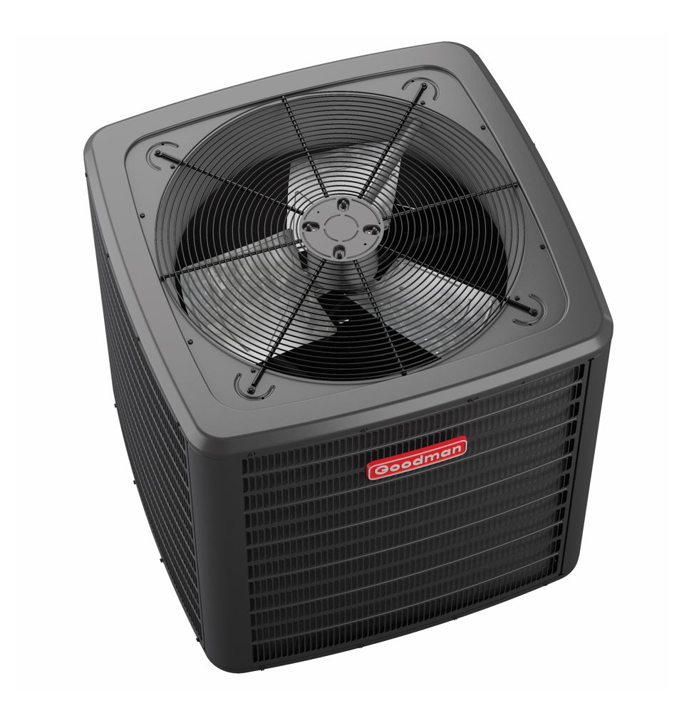 Goodman Horizontal Discharge Heat Pump 17.2 SEER2, Single-Phase ...
